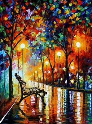 Amazing Art Finds: Unique Artist Leonid Afremov's Amazing Paintings