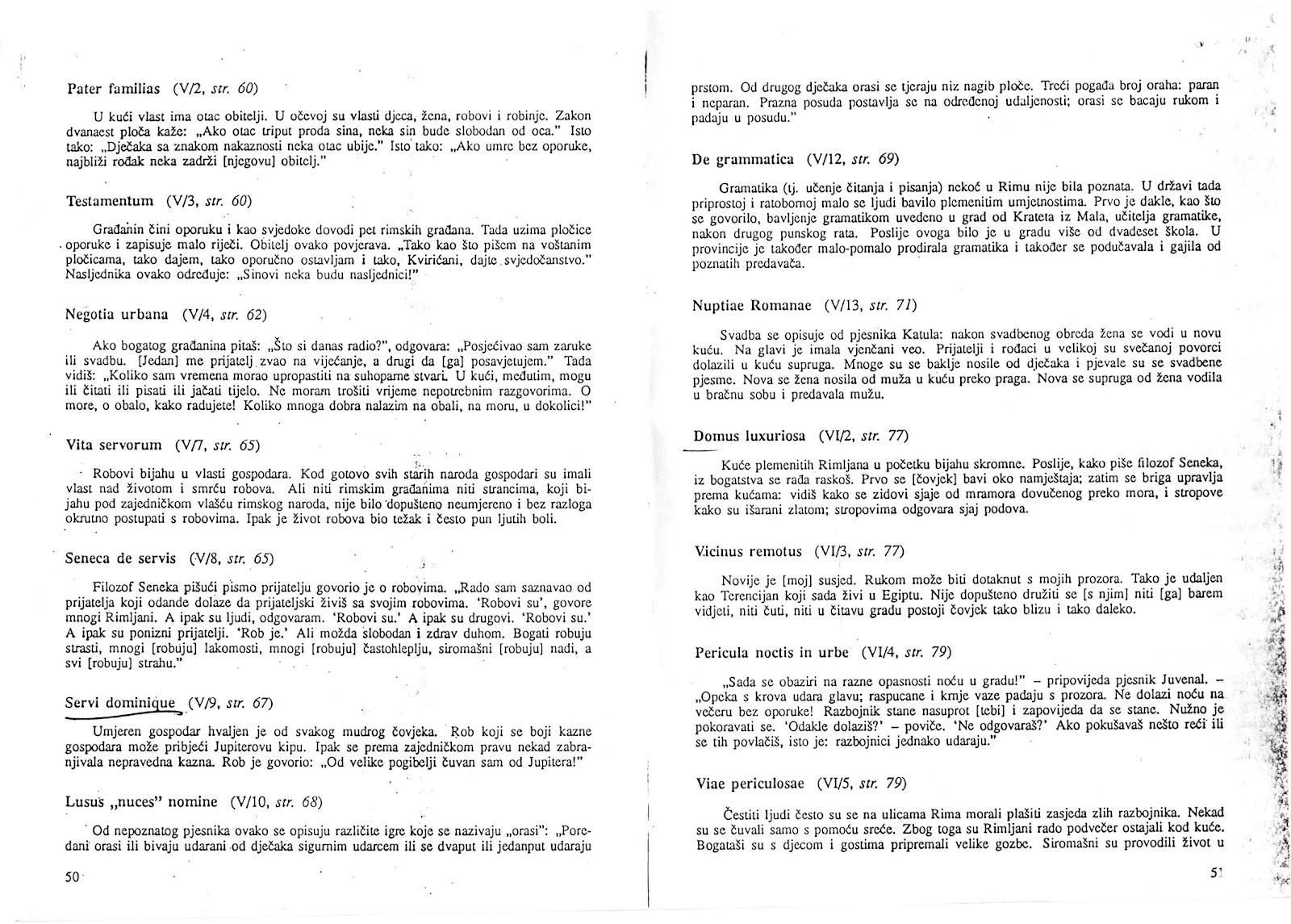 Orbis romanus: Prijevod svih tekstova