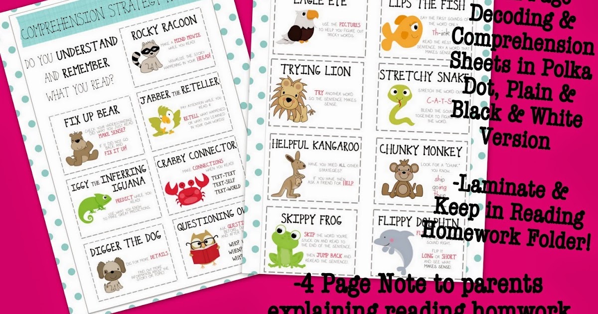 Plain and Simple Primary: Reading Homework Packet