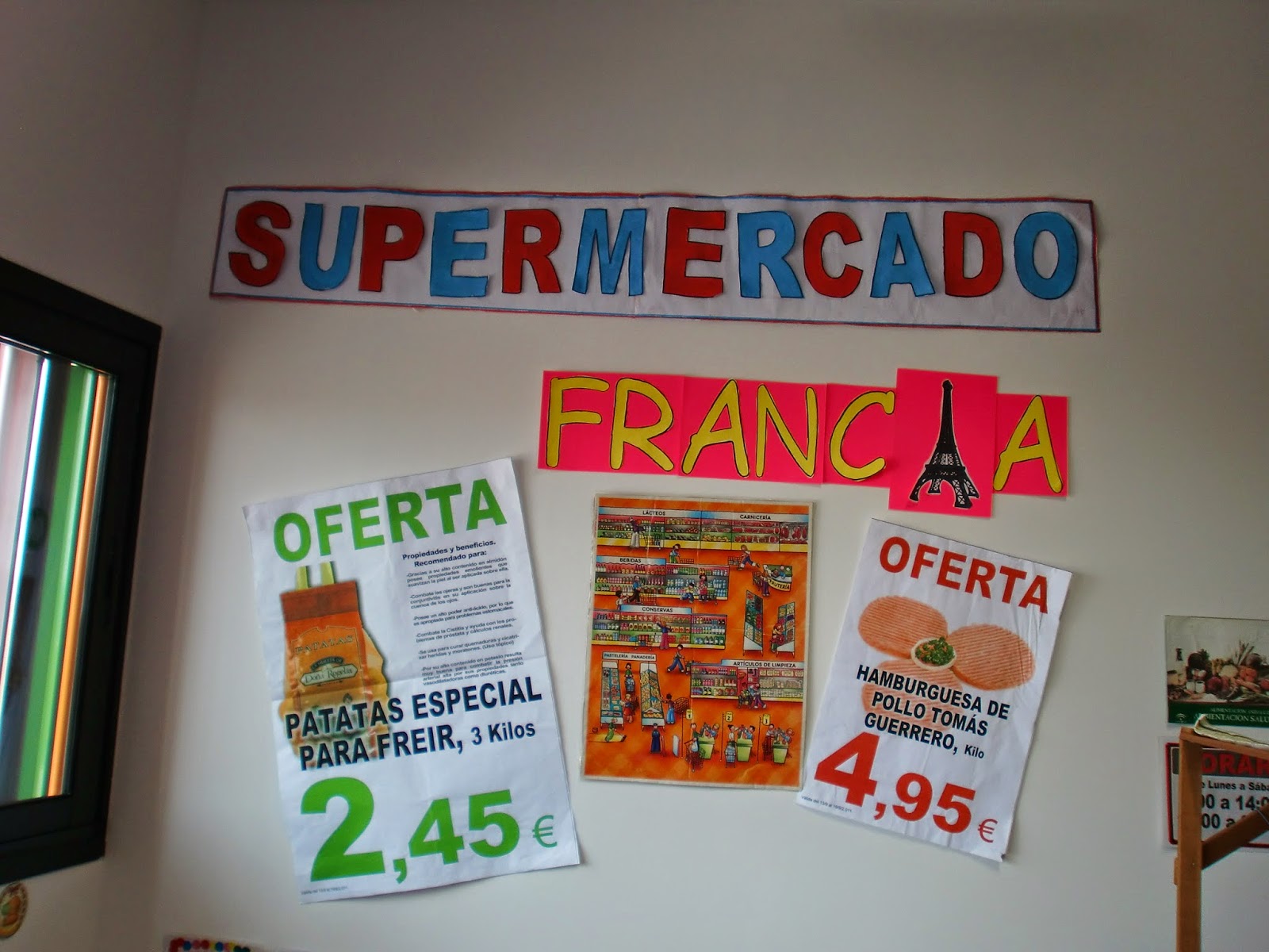 ILUSIONES DE COLORES: HAY UN SUPERMERCADO EN MI CLASE