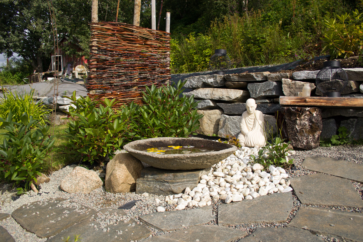 Haukås: Et japansk hjørne i hagen