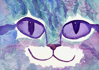 Heather Haider: Cyan Cat