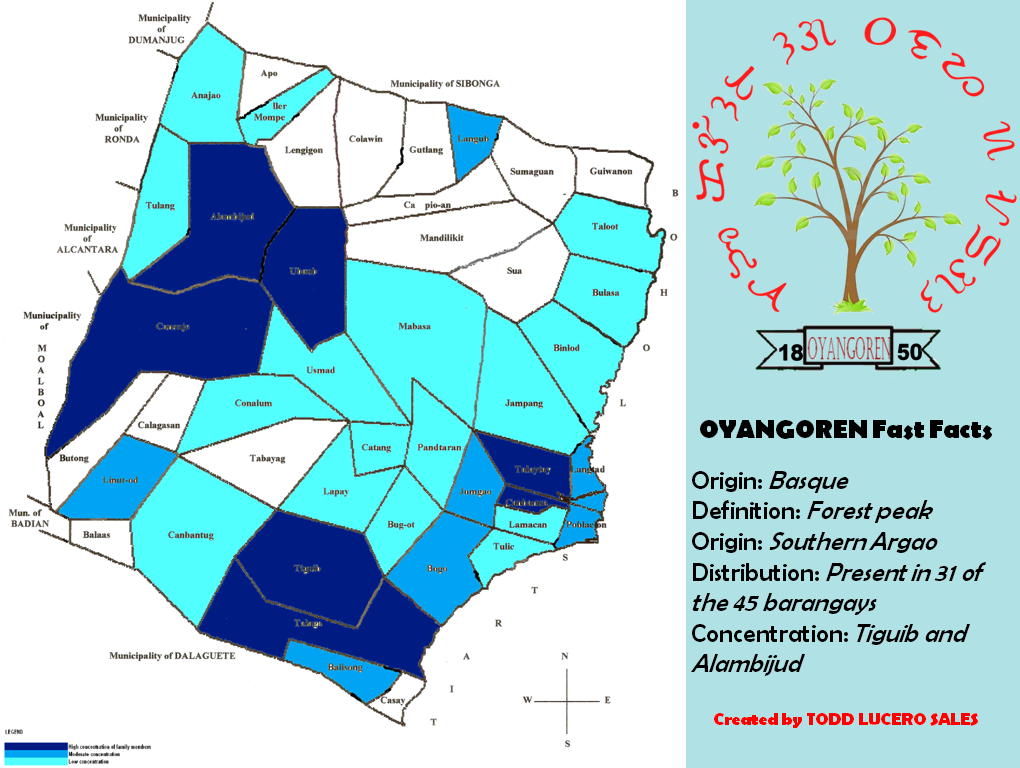 Filipino Genealogy Project: Argao Families: The Oyangorens