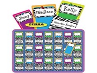 Other Zebra name tags
