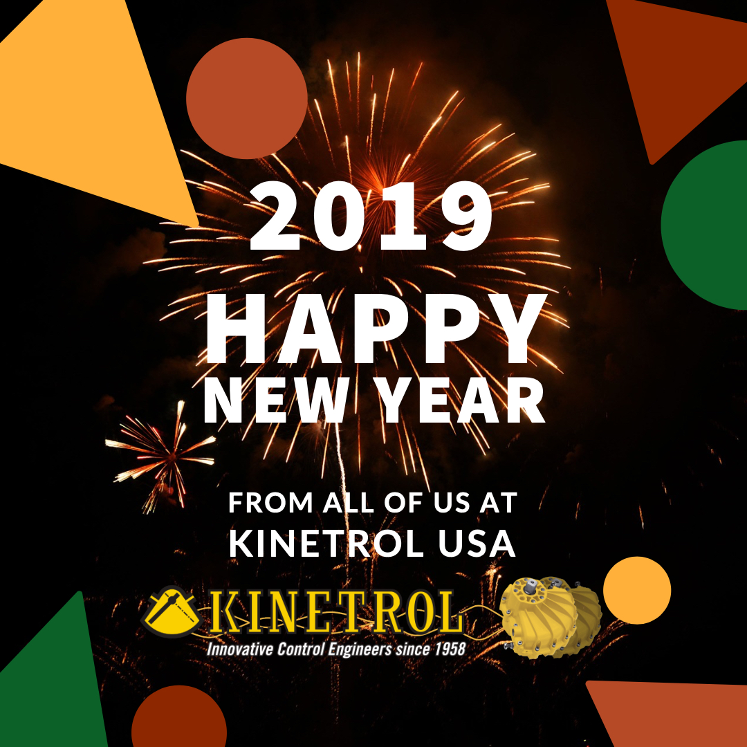 Wishing You a Great 2019! | Kinetrol Pneumatic Rotary Vane Actuator Blog