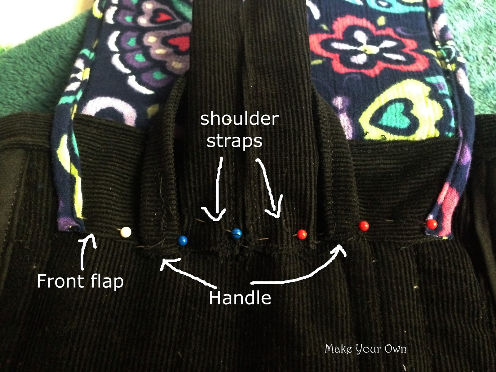 Make Your Own: Turn a Jeans into a Cute Little Backpack