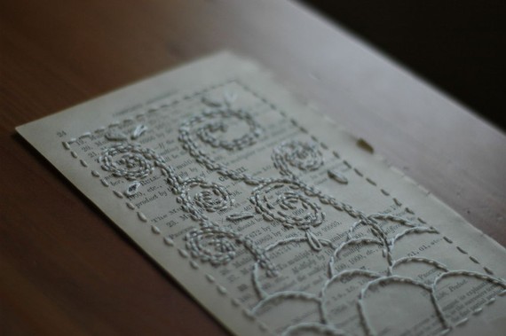 Stitching on Paper by Jessica A. Kelly