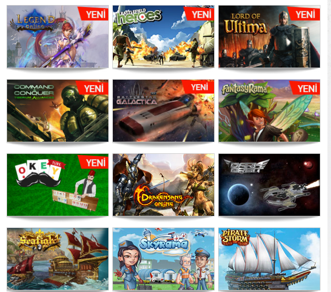 Topluluk Yöneticisi Rinion: Joygame Web Tabanlı Oyun Çeşitleri