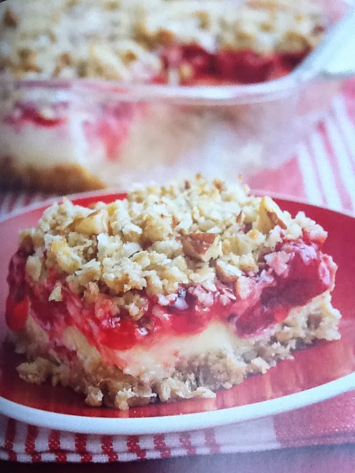 What's for dinner? Mom: Cherry Cream Crunch