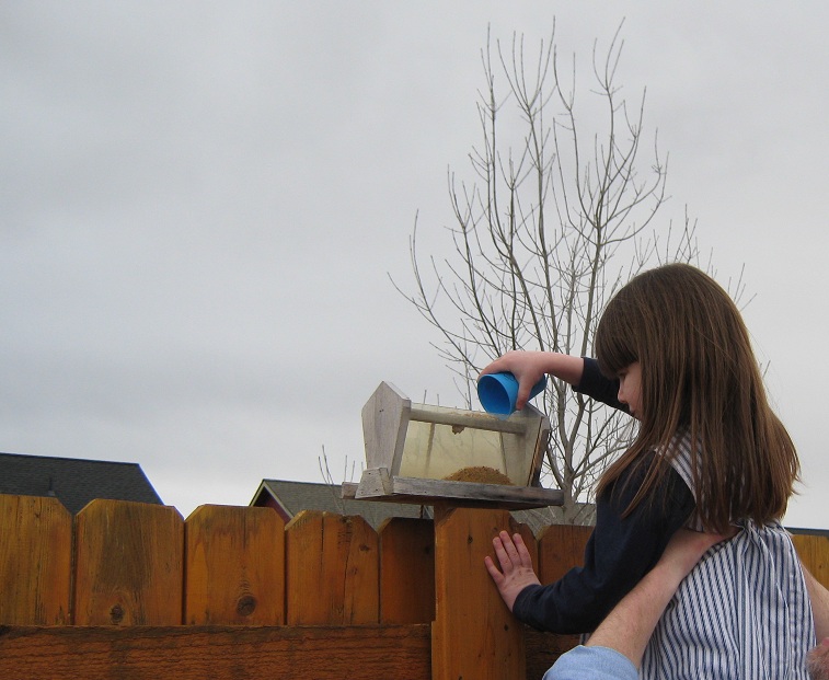 Almost Unschoolers: Nesting Bag Craft