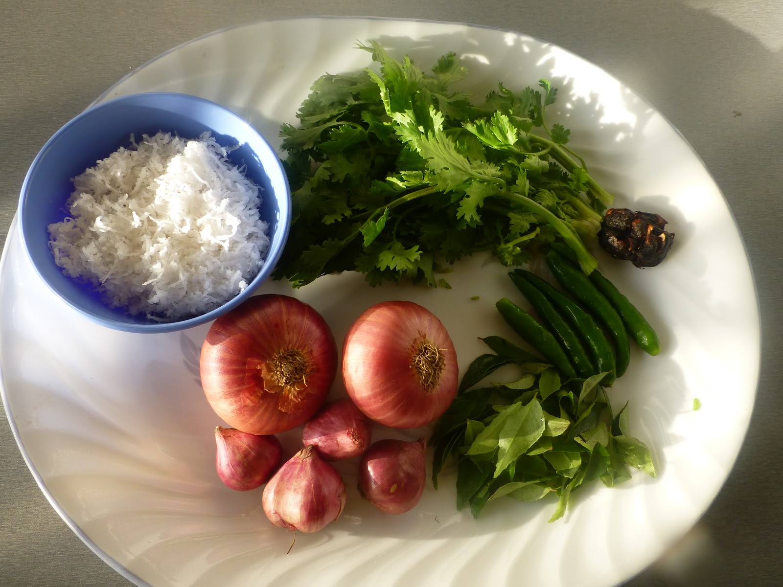 Singapore Chettinad Recipes: Malli/Fresh Coriander/Dhania Leaves Chutney