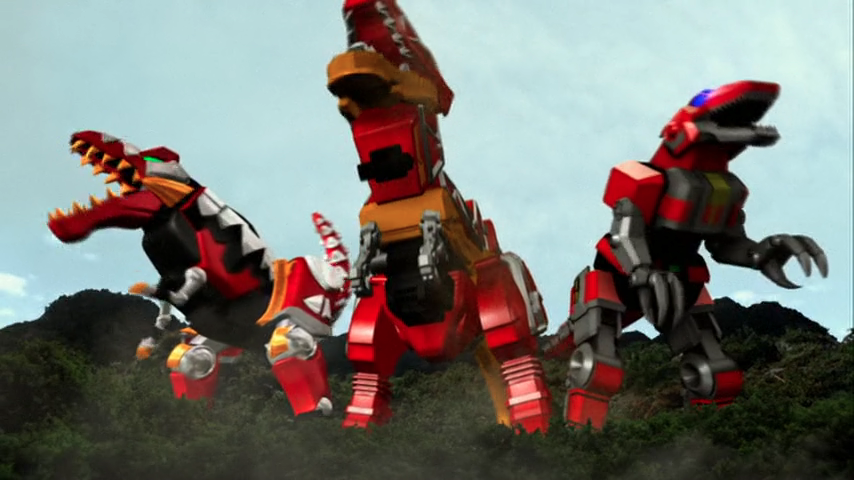 Zyuden Sentai Kyoryuger vs Go Busters: The Great Dinosaur Battle ...
