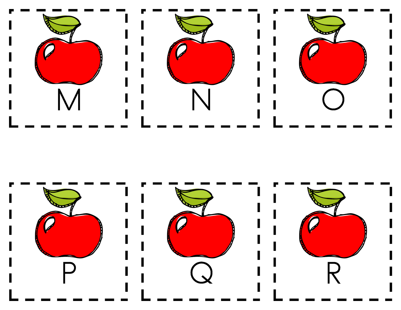 Teaching Is Sweet: Johnny Appleseed Letter Name/Sound Recognition Game