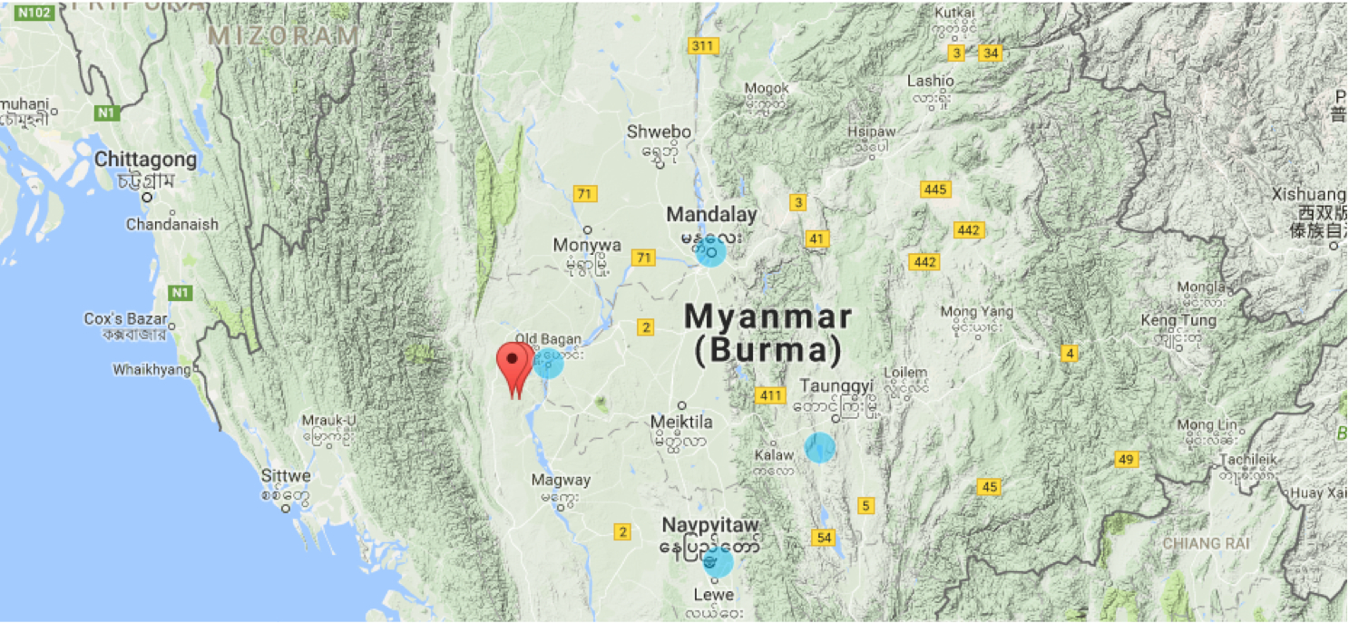 Sciency Thoughts: Magnitude 6.8 Earthquake in the Magway Region of ...