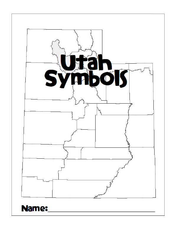 Fun For First: Utah Symbols Booklet