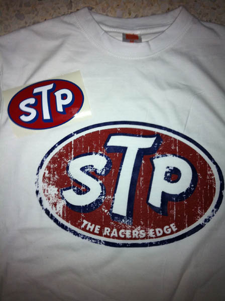 Retro and Vintage Garage: STP 'The Racers Edge' Vintage logo
