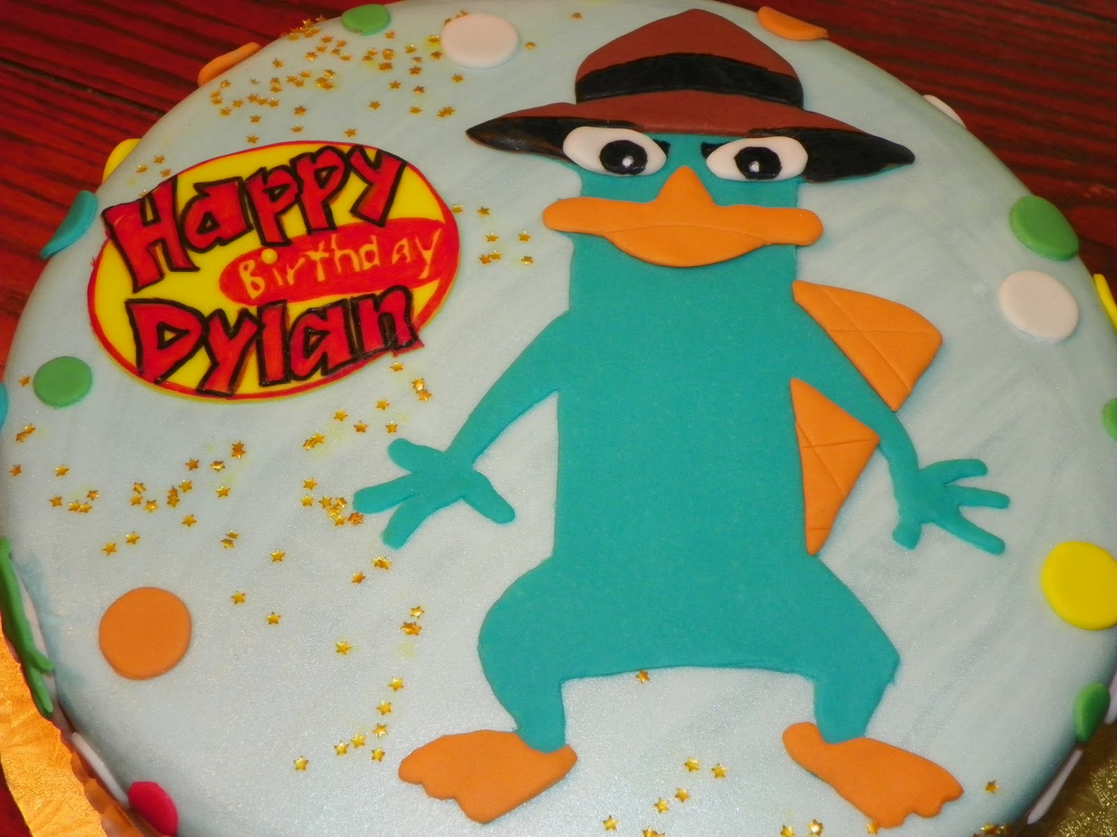 Perry The Platypus As A Baby Cake
