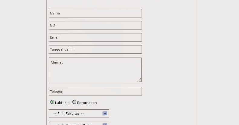Membuat Form Registrasi Dengan PHP dan JQuery