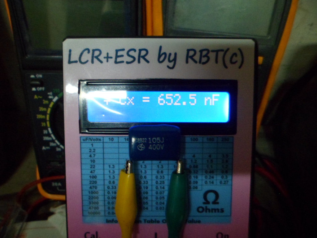 RBT's Tech Depot: DIY LCR+ESR Meter
