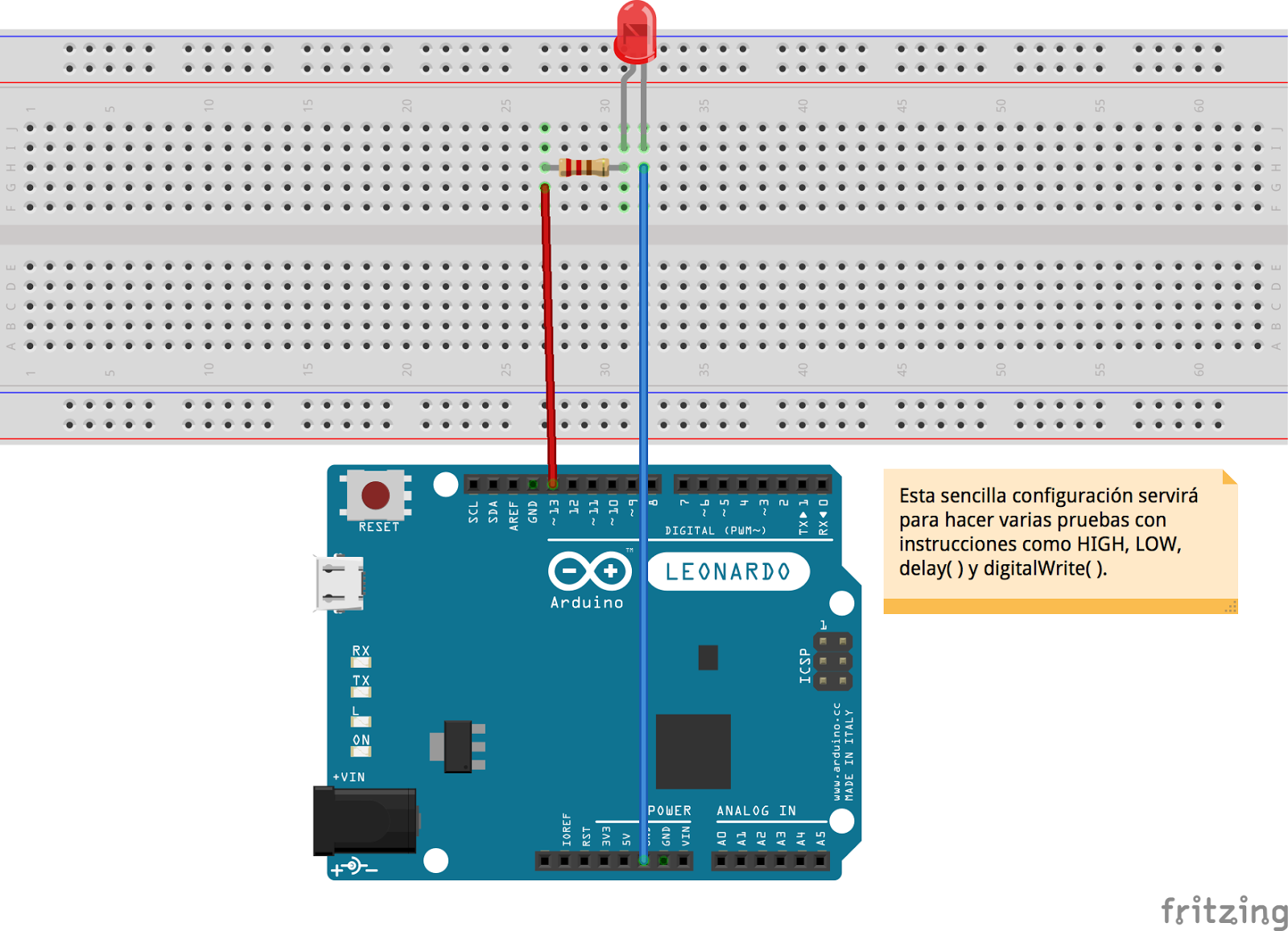 Los apuntes: Modelo 1. Prácticas iniciales con Arduino