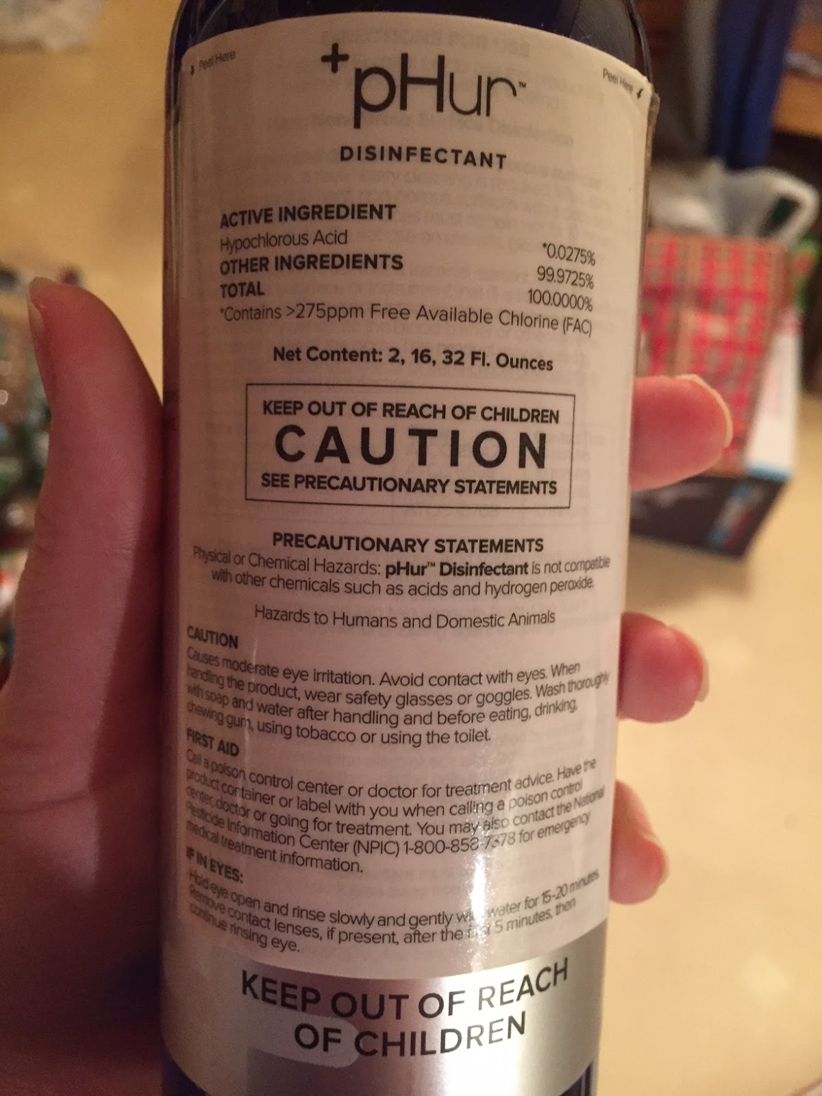 New Age Mama: Review + Giveaway! pHur Organic Disinfecting Water and ...