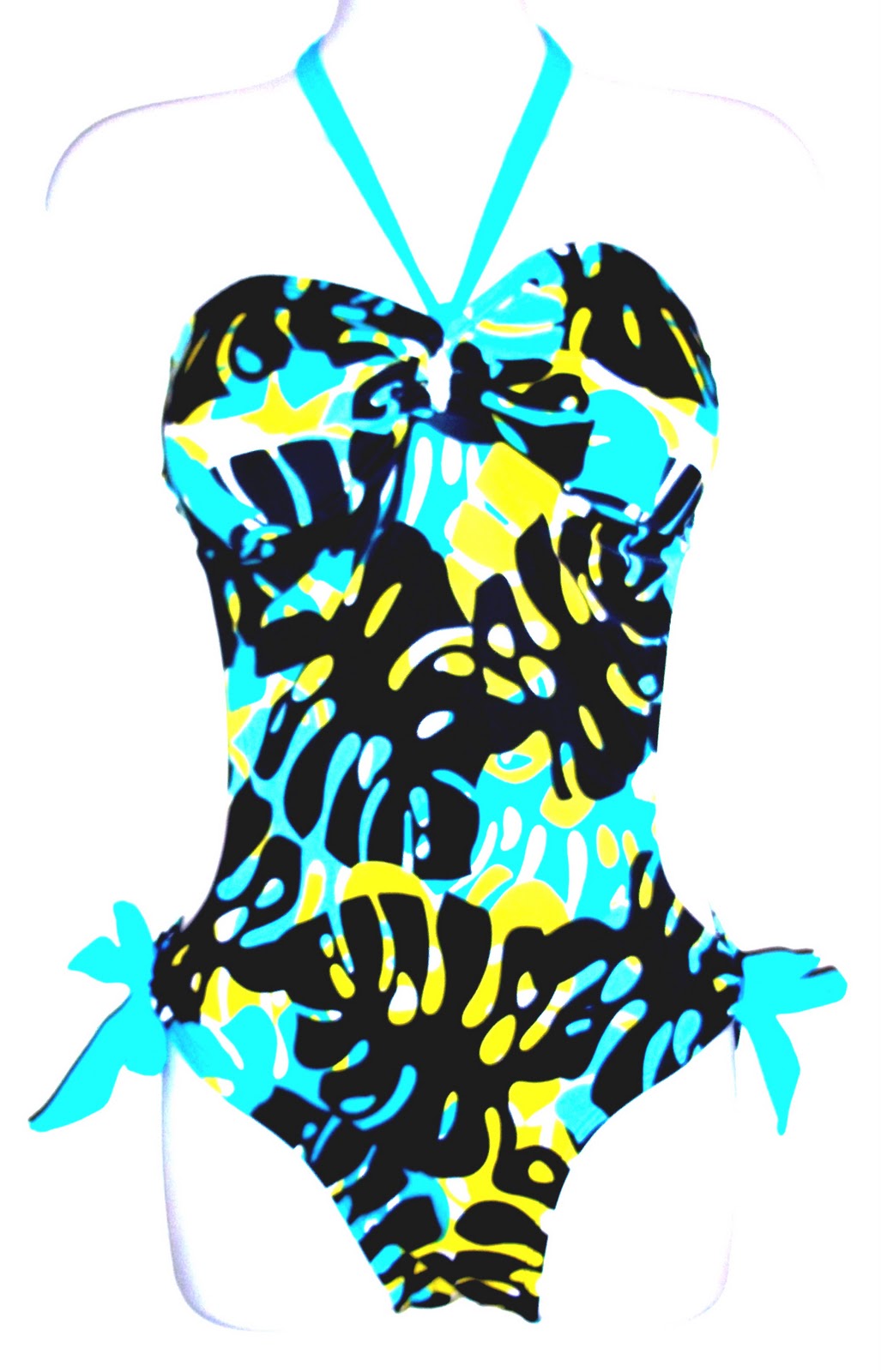 One Piece Halter neck Monokini.. | Wahegaia Plus