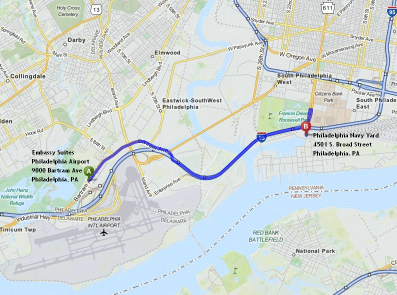 The Gateway to Philadelphia : Philadelphia Navy Yard -- It's not all ...