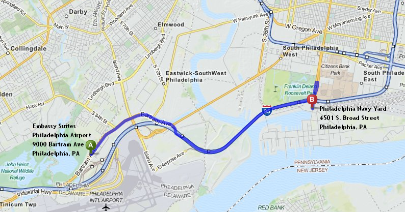 The Gateway to Philadelphia : Philadelphia Navy Yard -- It's not all ...