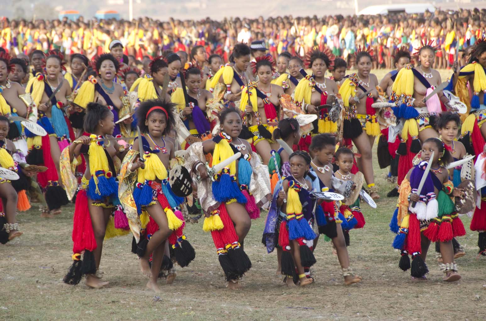 Swaziland and Shiselweni Umhlanga (Reed) Dance | Stranger In Africa