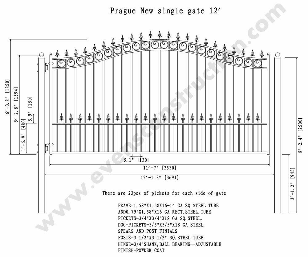 Entry Gate Design Diagram
