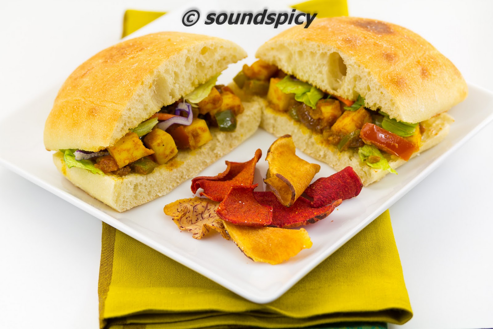 Paneer Sandwich | Sound'spicy