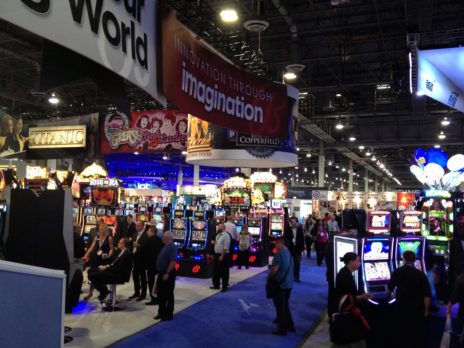 LAS VEGAS DAZE: G2E Trip Report! Fun at the Global Gaming Expo playing ...