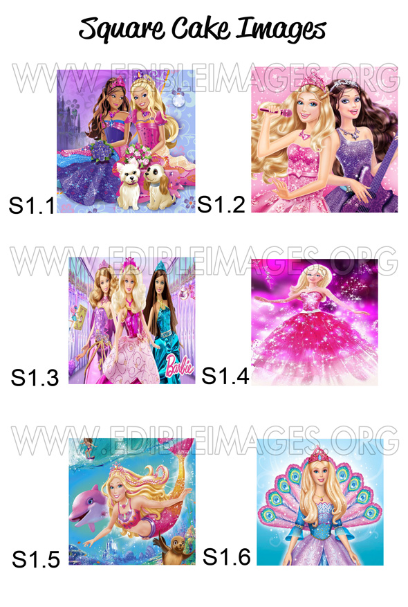 Edible Image Barbie - Aisha Puchong Jaya