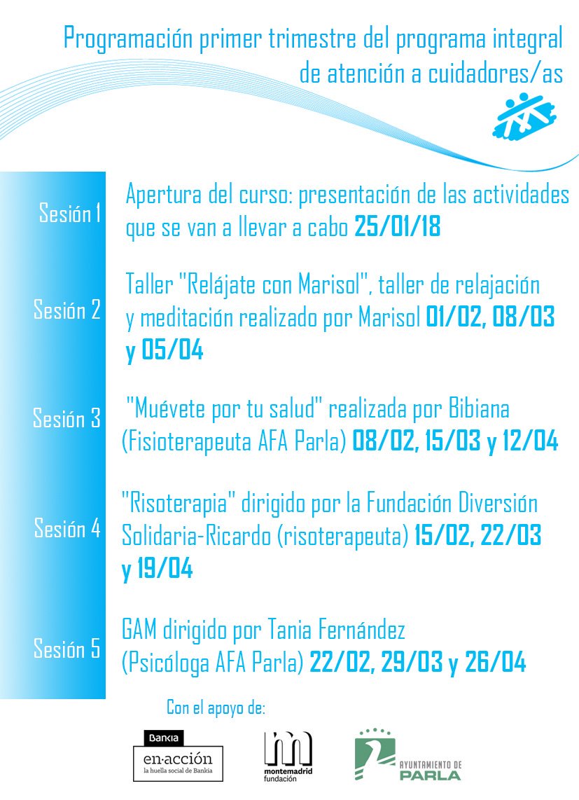 AFA Parla Blog de la entidad: Programación Atenea y Poseidón