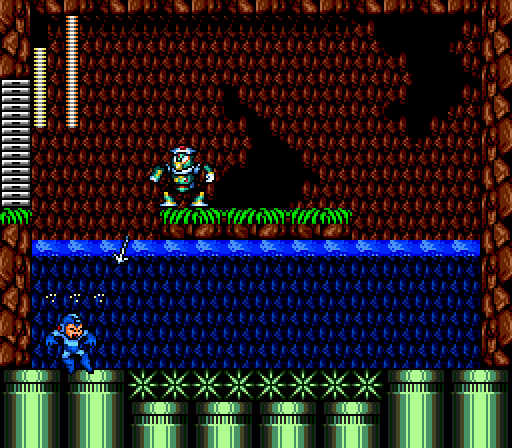 ROCKMAN MEGA WORLD BOSS 05.百萬水捲S(Mega Water S) - RMMH洛克人回憶之館