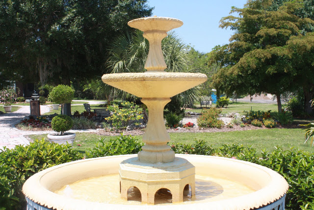 Punta Gorda Florida Daily Photo: Fountain at the History Park