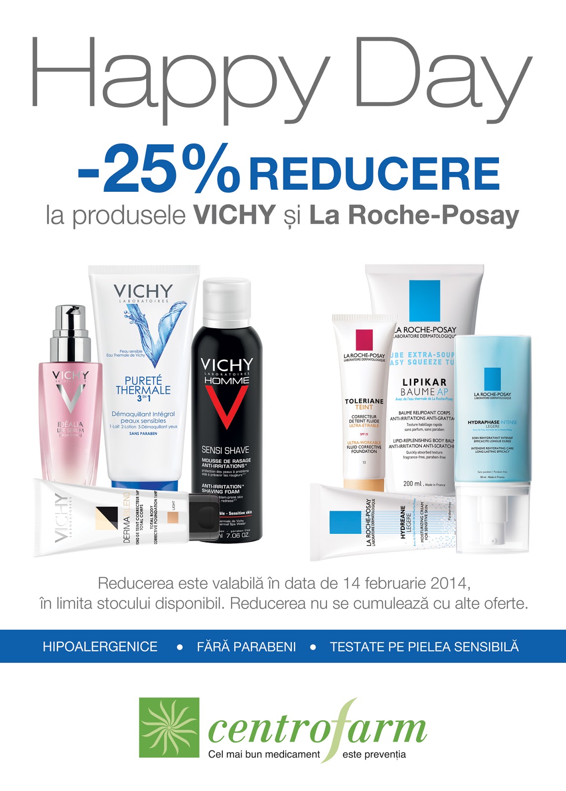 25% reducere la Centrofarm! - CosmeticeLaTest