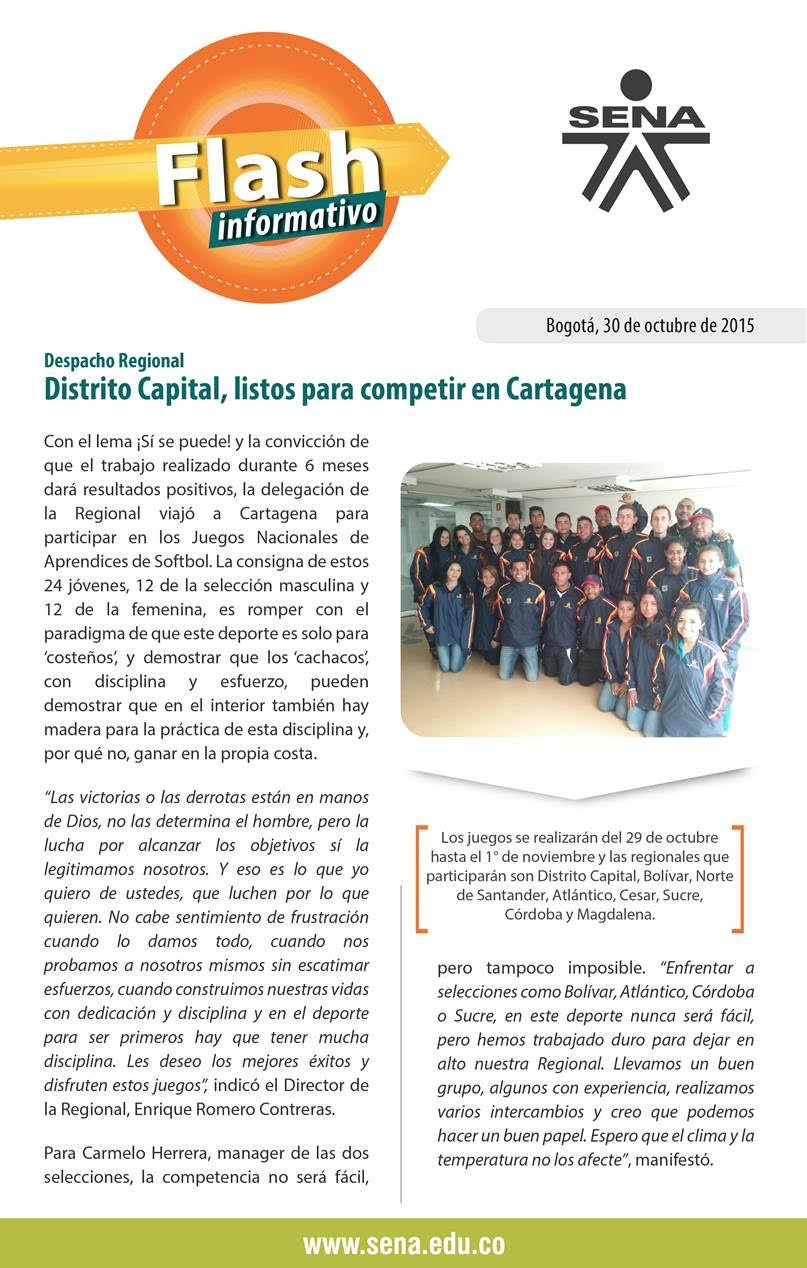 Centro de Formación en Actividad Física y Cultura: Flash Informativo