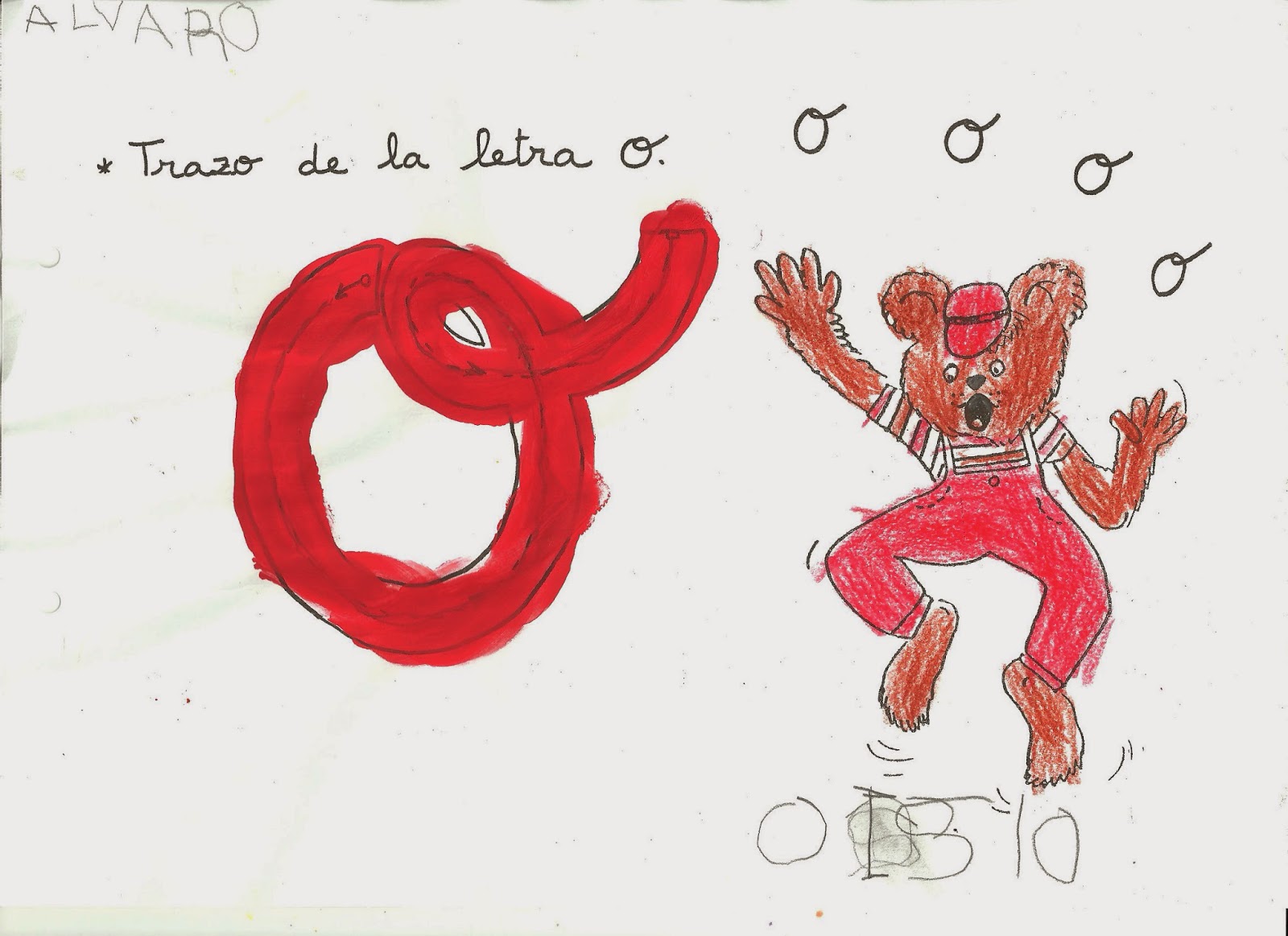 EL LAPIZ: Trazo letra o