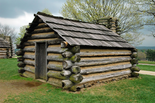 Old European culture: Log cabin