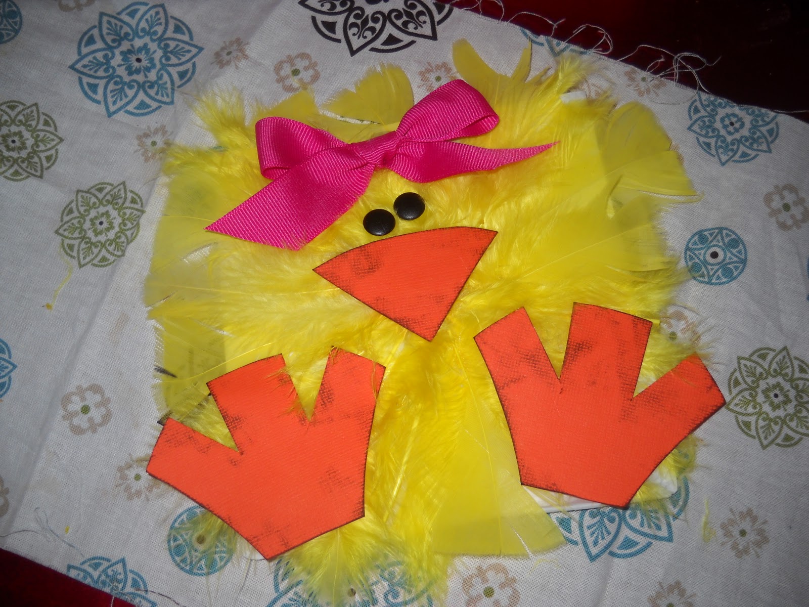 Craft Goodies: 2x4 Spring Chick Tutorial