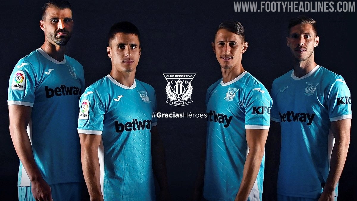 Leganés 20-21 Third Kit Revealed - Honoring Coronavirus Fronline ...