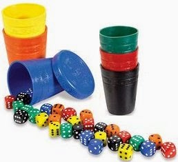 ΠΑΙΧΝΙΔΙΑ ΜΕ ΤΡΑΠΟΥΛΑ και άλλα...: Liar's Dice (Bluff - Perudo)