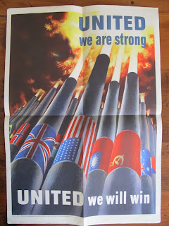 WWIIPosterProject: UNITED we are strong / UNITED we will win (2)