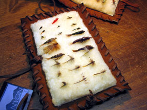 Tight Lined Tales of a Fly Fisherman: Custom Leather Fly Wallets