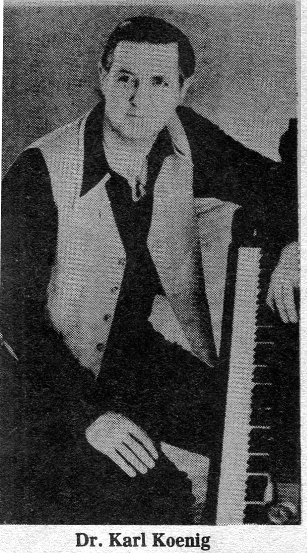 Tammany Family: Karl Koenig, Jazz Historian and Musician