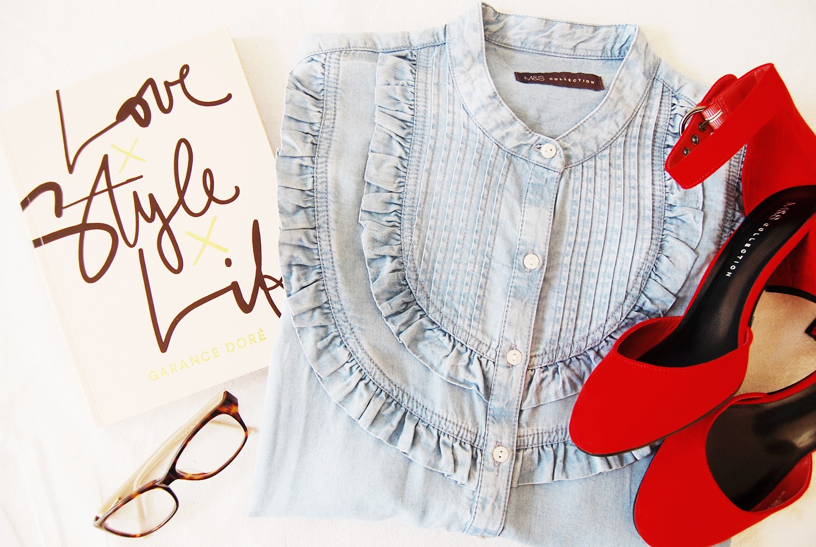 Frilled Shirts #Stealmystyle | Brick Dust & Glitter