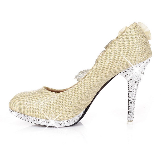 Shop Now !: Crystal High Heel Shoes
