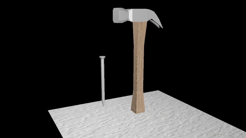 Jessica's E-com blog: Hammer in Maya