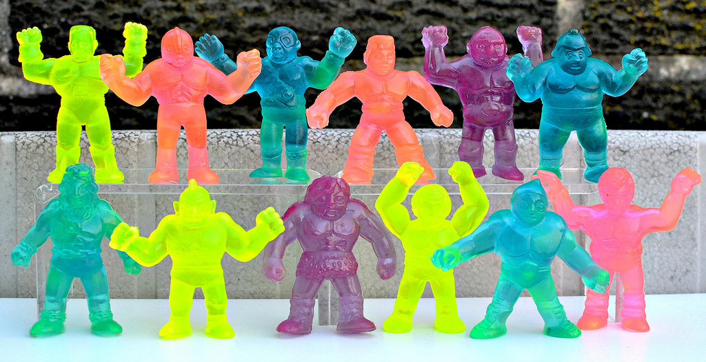Little Weirdos: Mini figures and other monster toys: Musclemania: pre ...